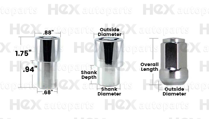 How to Choose Correct Wheel Lug Nuts Size or Wheel Locks for Your Car？